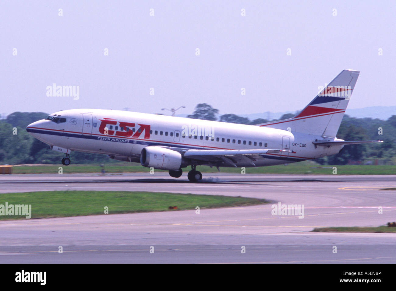 Boeing 737 operated by CSA Stock Photo - Alamy