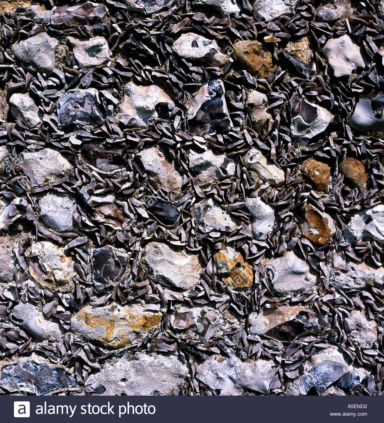 Flintstone texture hi-res stock photography and images - Alamy