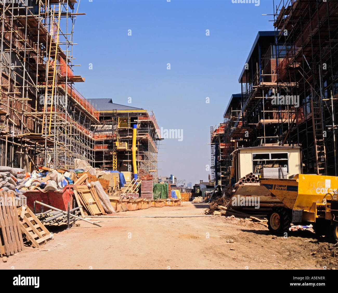 Building Construction Site Stock Photo - Alamy
