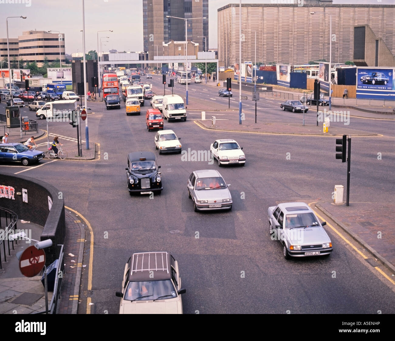 Urban Traffic Inner City London England Great Britain Stock Photo - Alamy