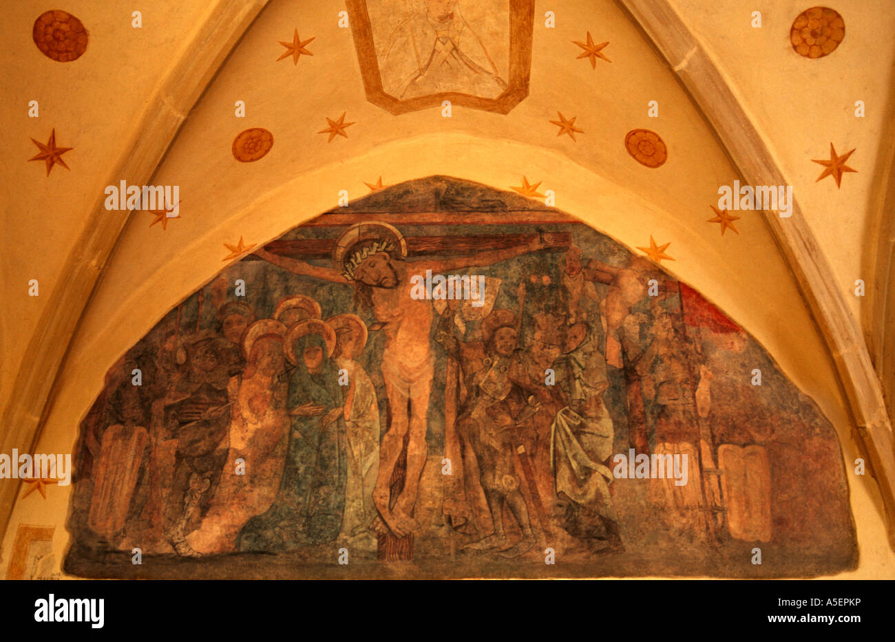 Crucufiction - Gothic polychrome in the capitulary (1470 - 1480) - The ...