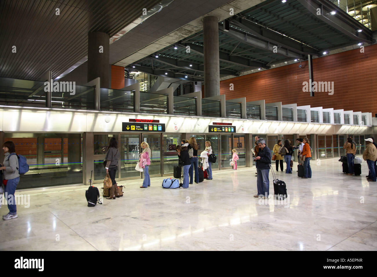 Europa Europe Spanien Spain Spanish Madrid Barajas Neu Neuer New ...