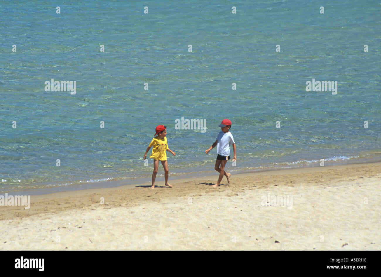 Baia sardinia children hi-res stock photography and images - Alamy