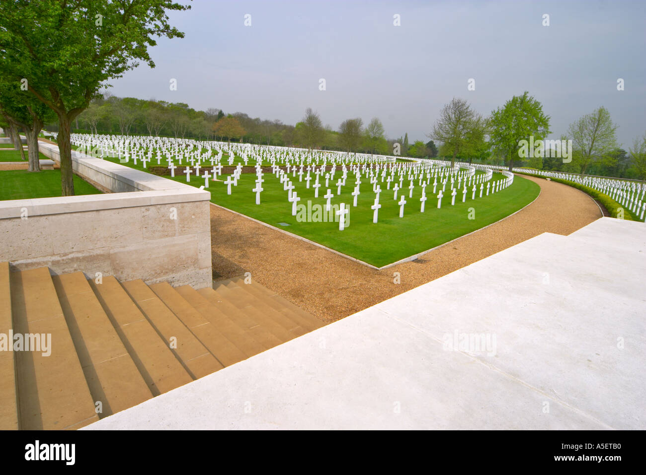 Cambridge American Cemetery in Cambridgeshire England Stock Photo - Alamy