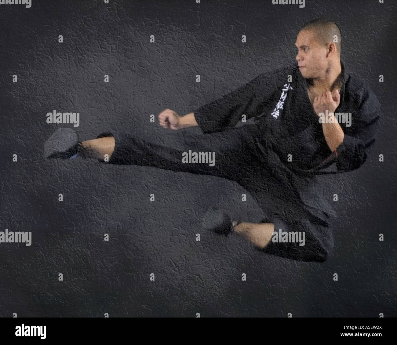 Flying kick karate hi-res stock photography and images - Alamy