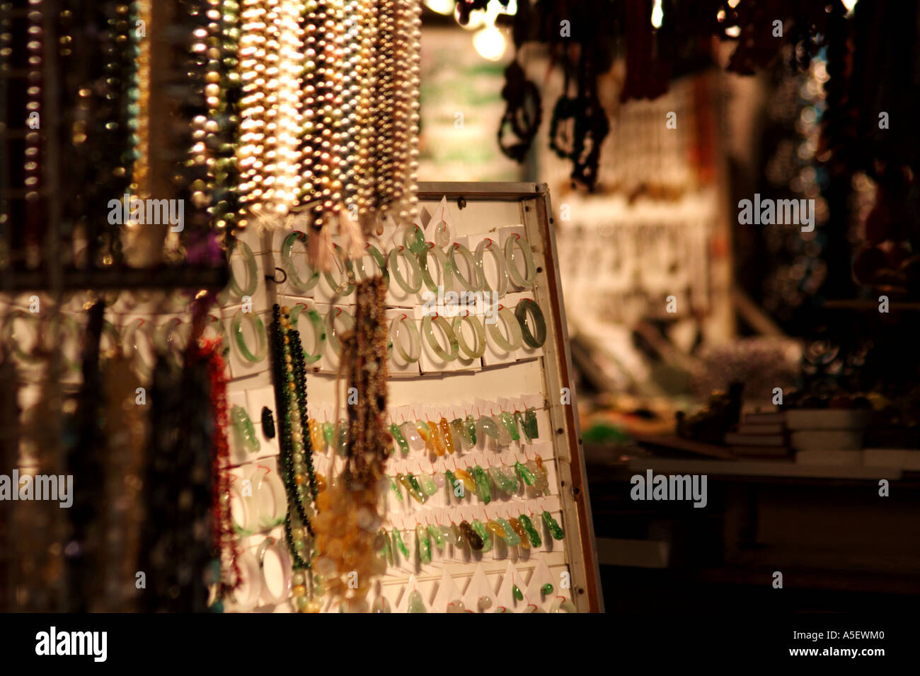 Hong Kong, jade market, Kowloon, China Stock Photo - Alamy