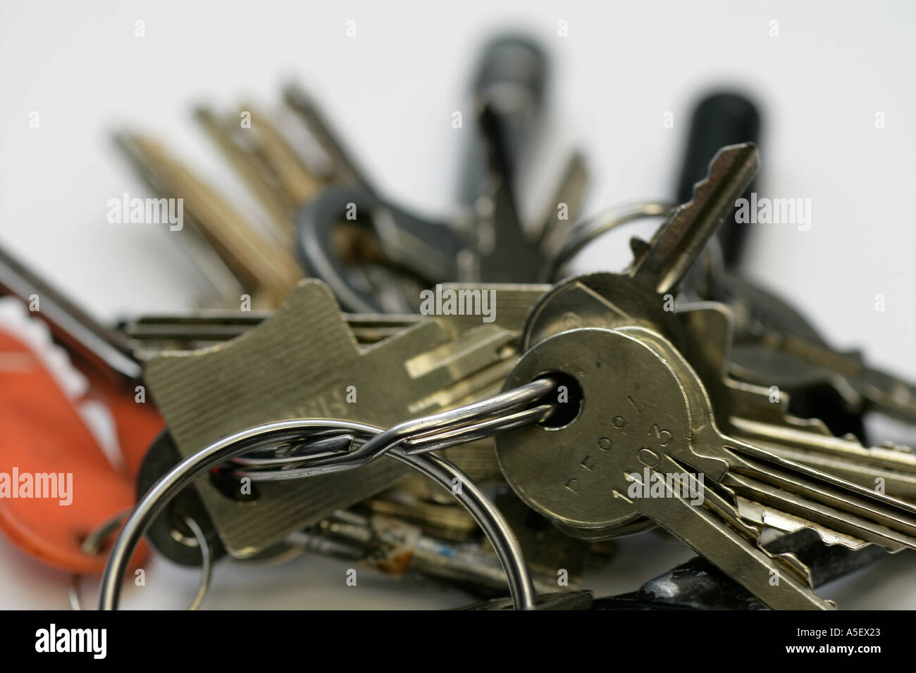 A Bunch of keys Stock Photo - Alamy