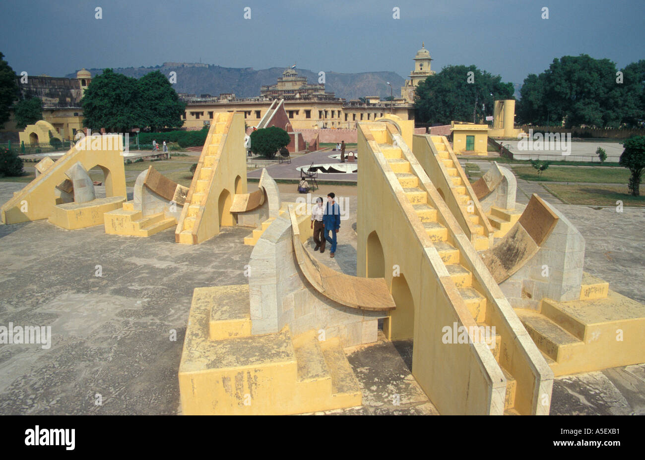 Jantar mantar observatory Jaipur India Stock Photo - Alamy