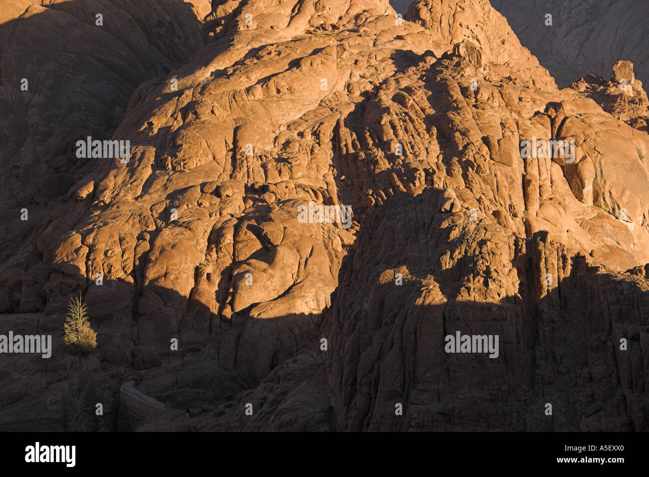 Moses Mountain, Sinai Peninsular, Egypt. Where God Handed Down the Ten ...