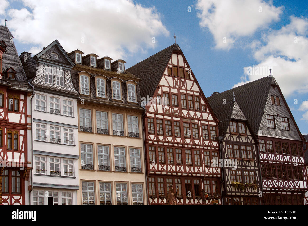 Frankfurt Roemer Germany Stock Photo - Alamy