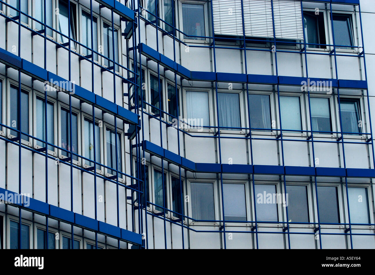 Moder facade Trier University Stock Photo - Alamy