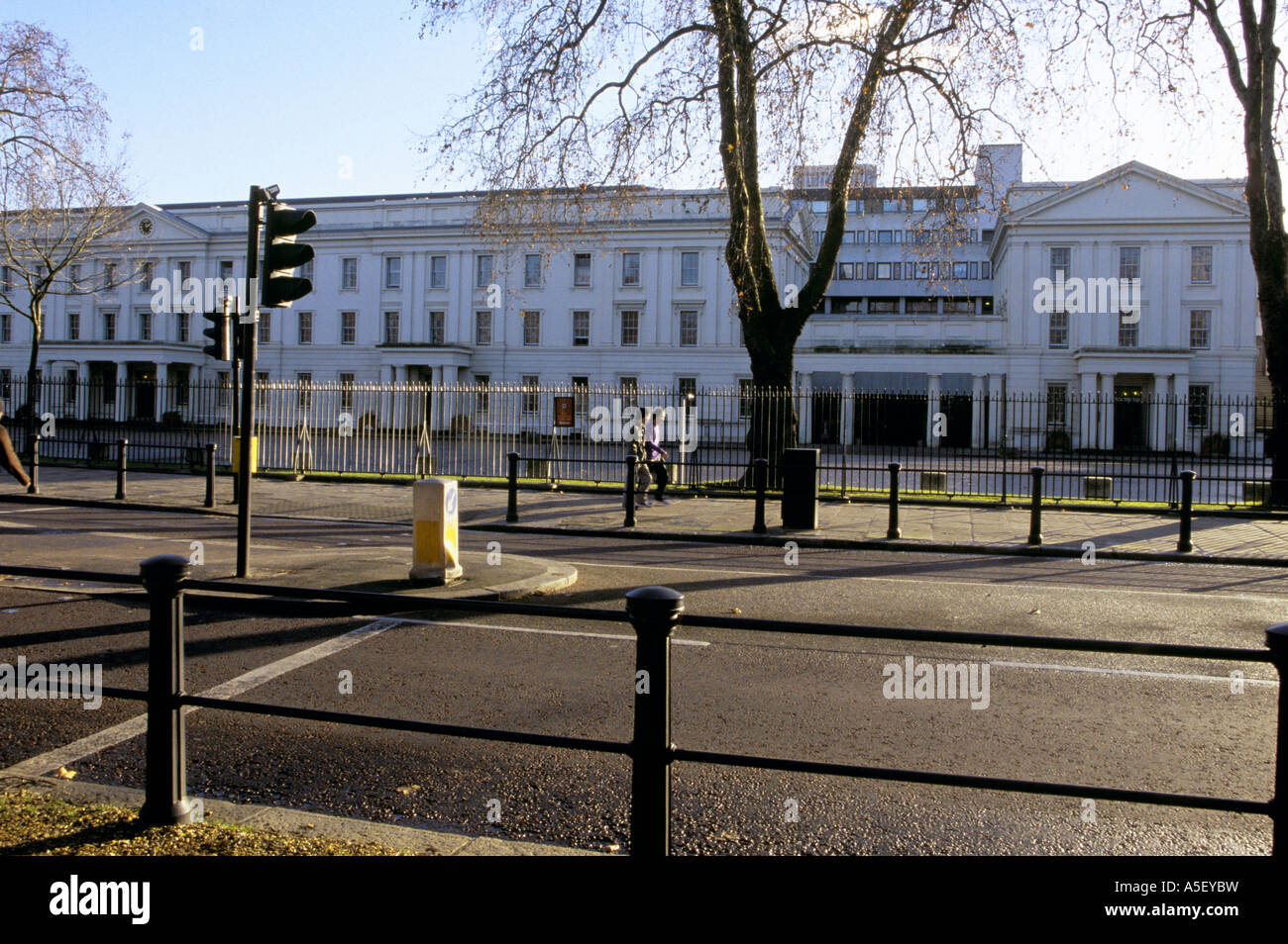 People walking pass the Wellington Barracks London Stock Photo - Alamy