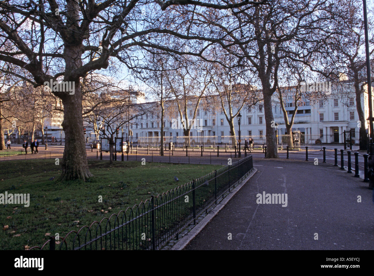 The Birdcage Walk at Wellington Barracks London Stock Photo - Alamy