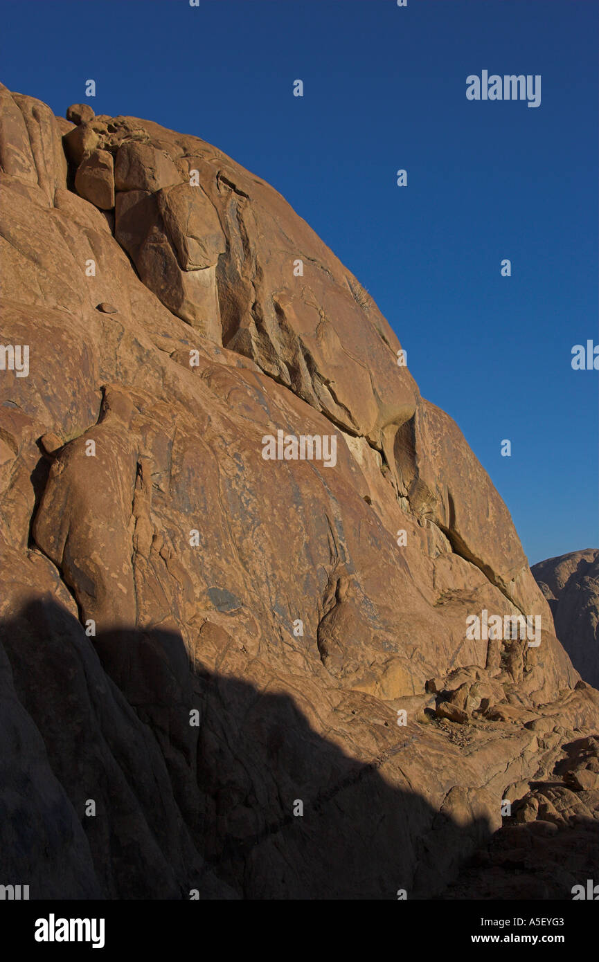 Moses Mountain, Sinai Peninsular, Egypt. Where God Handed Down the Ten ...