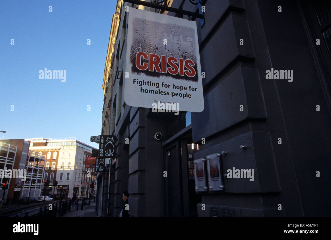 The Homeless Charity office in London Stock Photo - Alamy