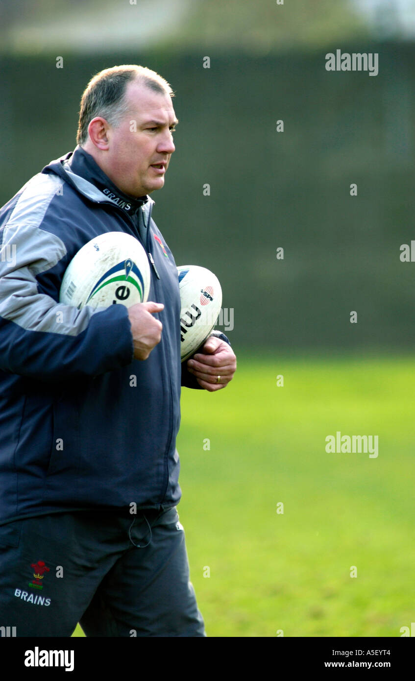 Professional rugby coach Mike Ruddock Stock Photo - Alamy