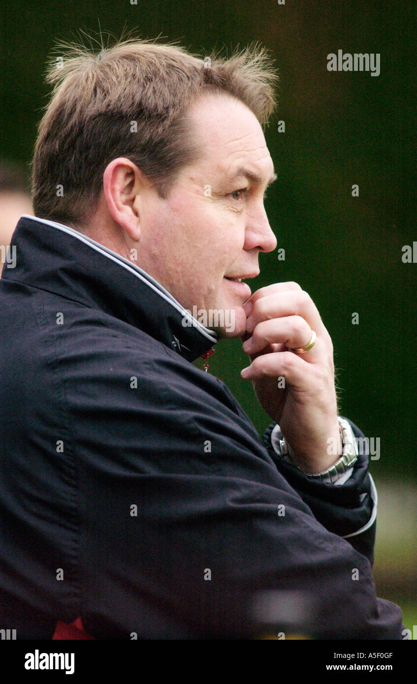 Wales rugby coach Steve Hansen training with team in Sophia Gardens ...