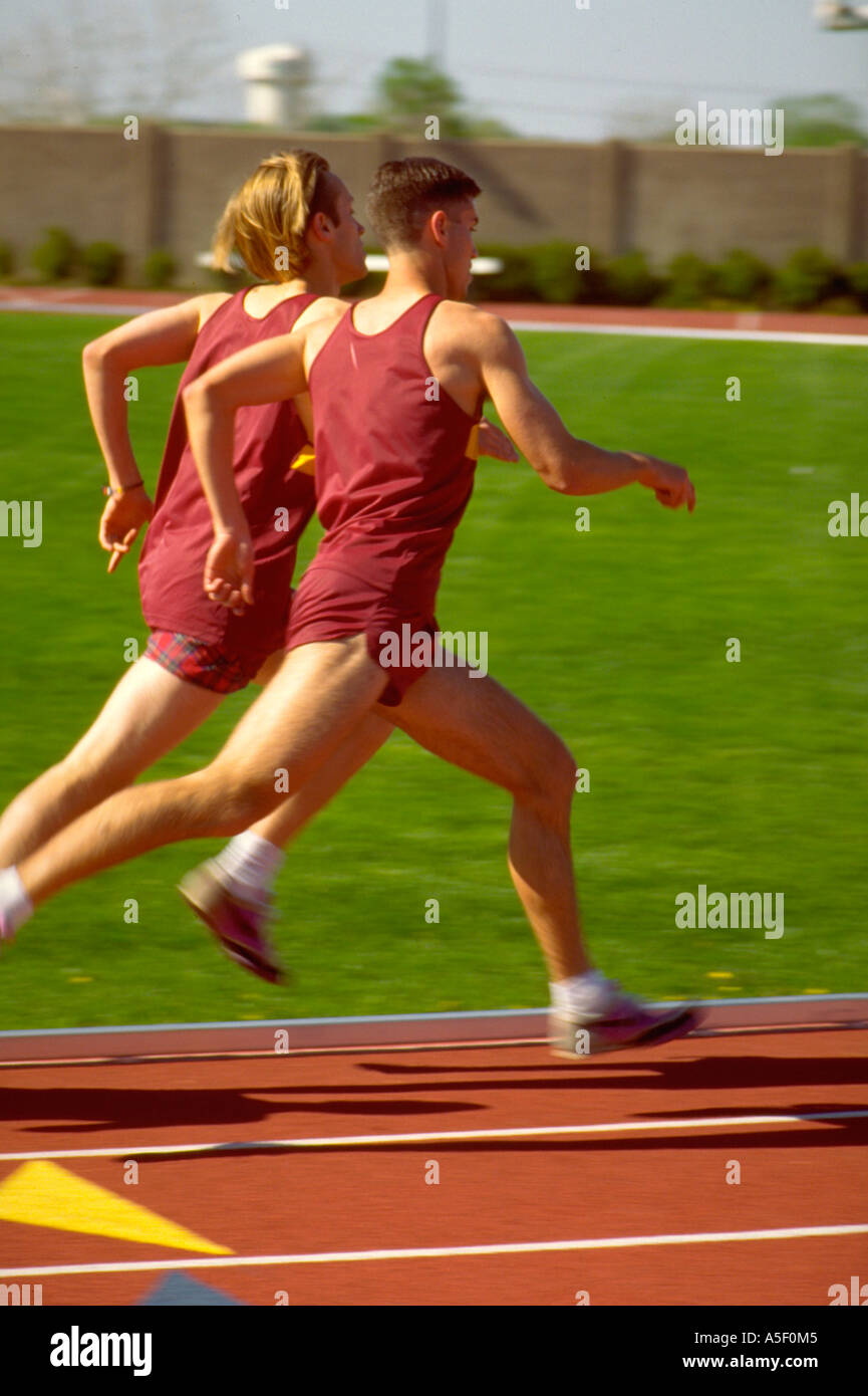 School teenagers running uniform hi-res stock photography and images ...