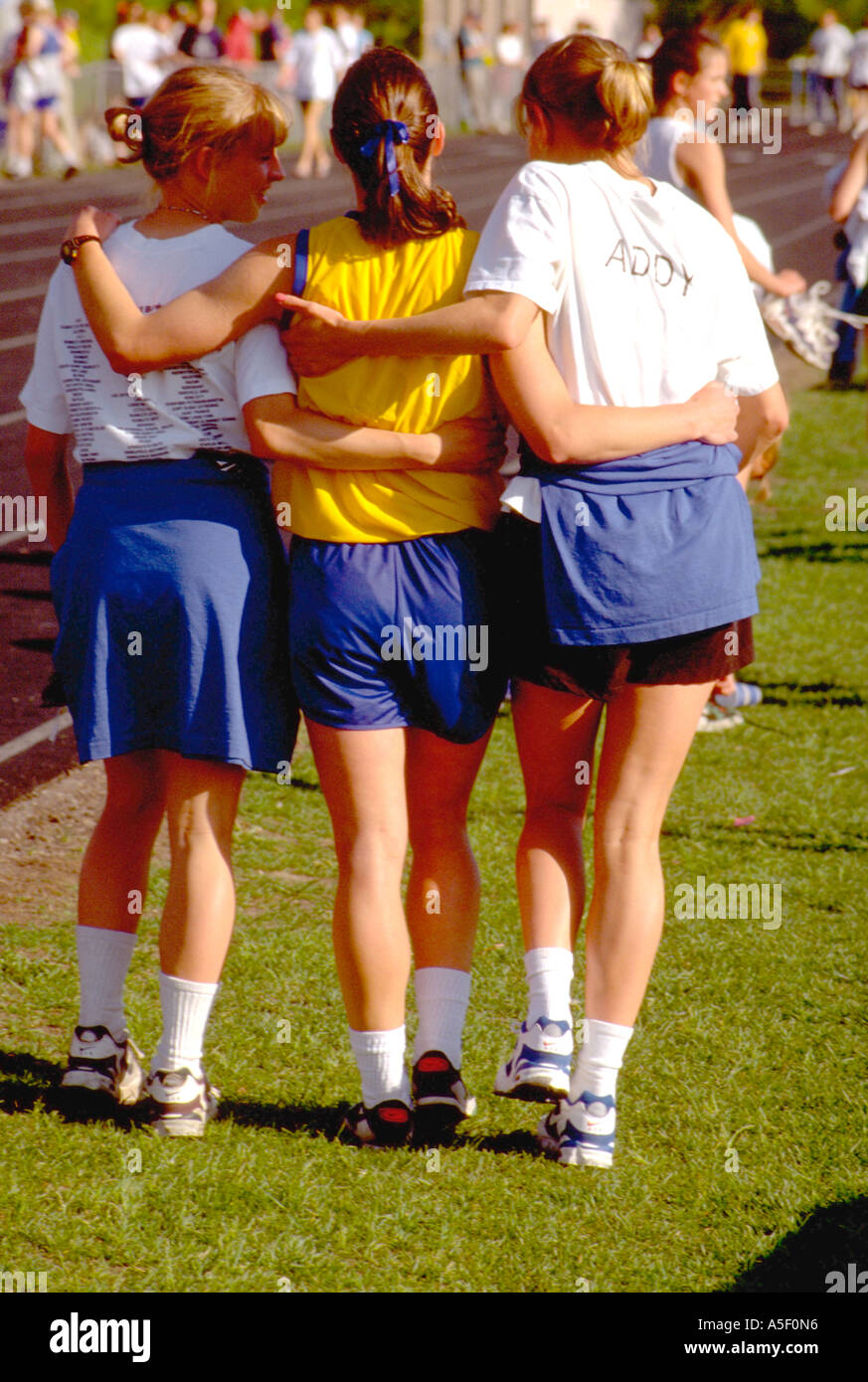 Walking high school track hi-res stock photography and images - Alamy