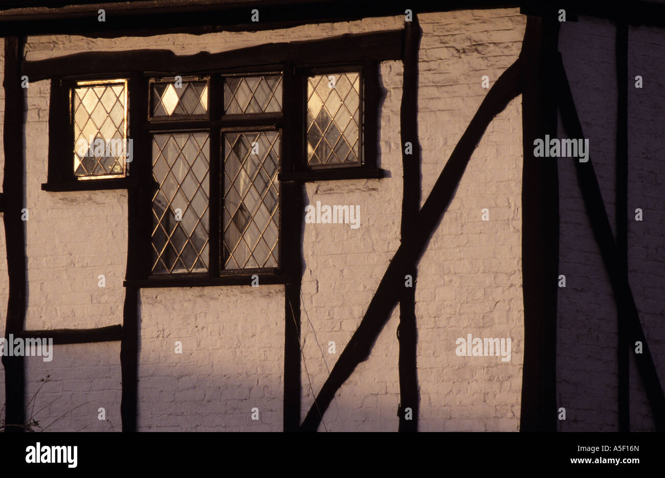 The windows of a house in London Stock Photo - Alamy