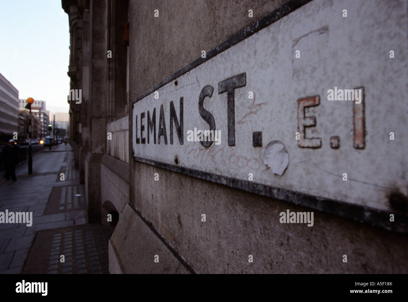 Leman street london hi-res stock photography and images - Alamy