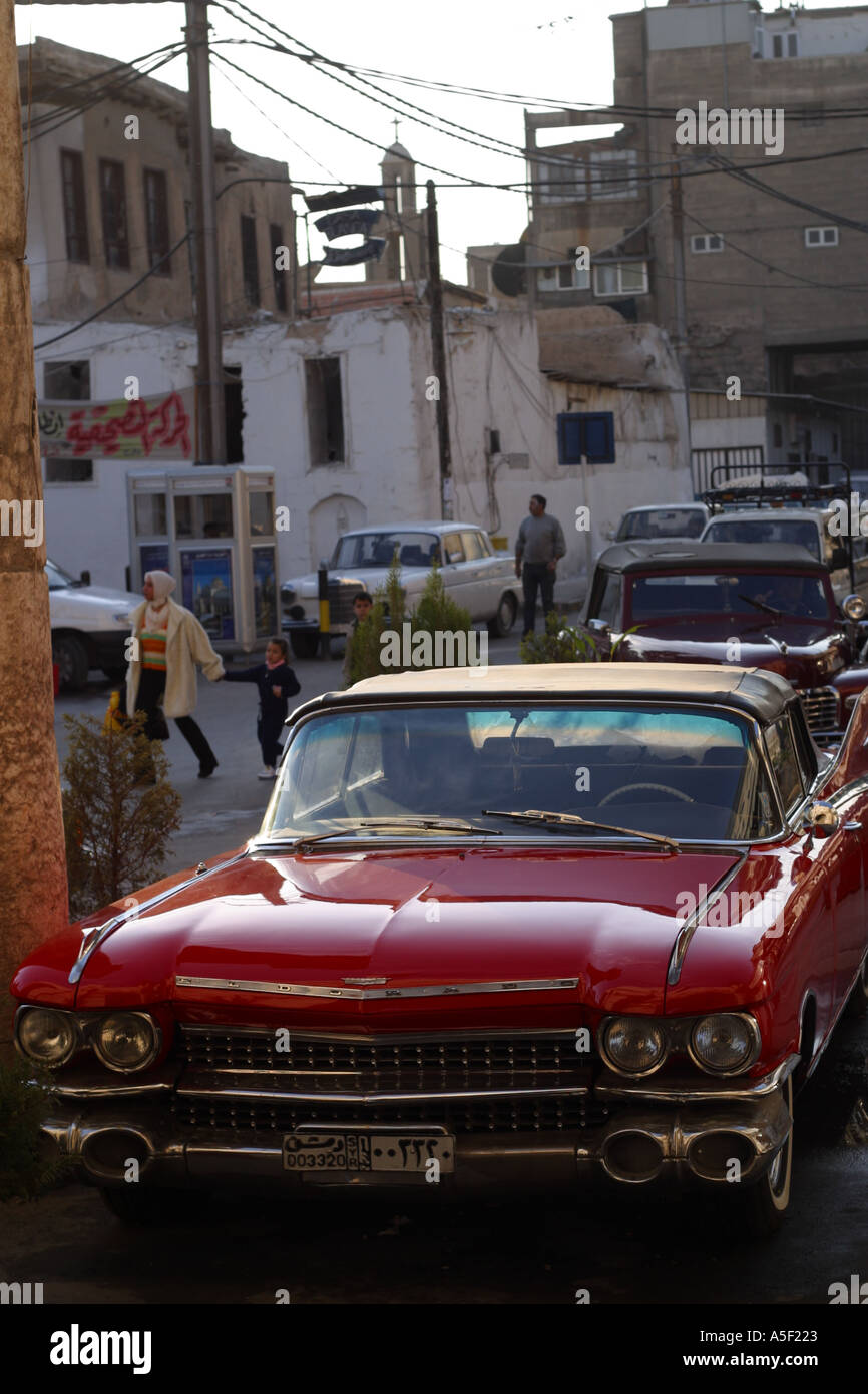 1950s Car at Bab Sharki Damascus Syria Stock Photo - Alamy