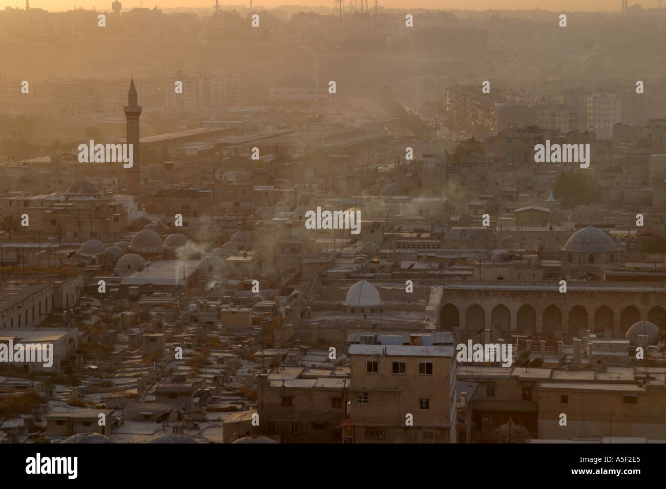Aleppo citadel sunset hi-res stock photography and images - Alamy