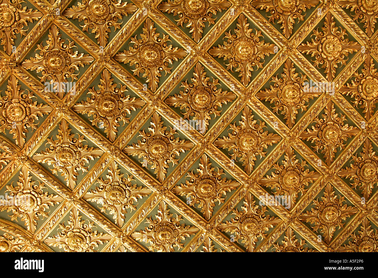decorative gold ceiling The Breakers Hotel Palm Beach luxury interior ...