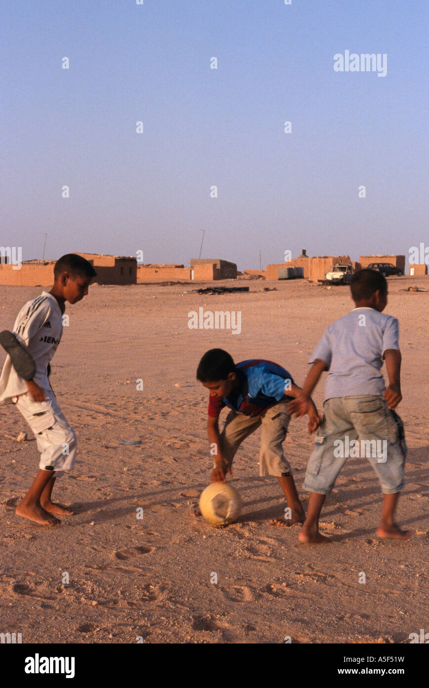 Children from the Saharawi refugee camp in Tindouf Western Algeria ...