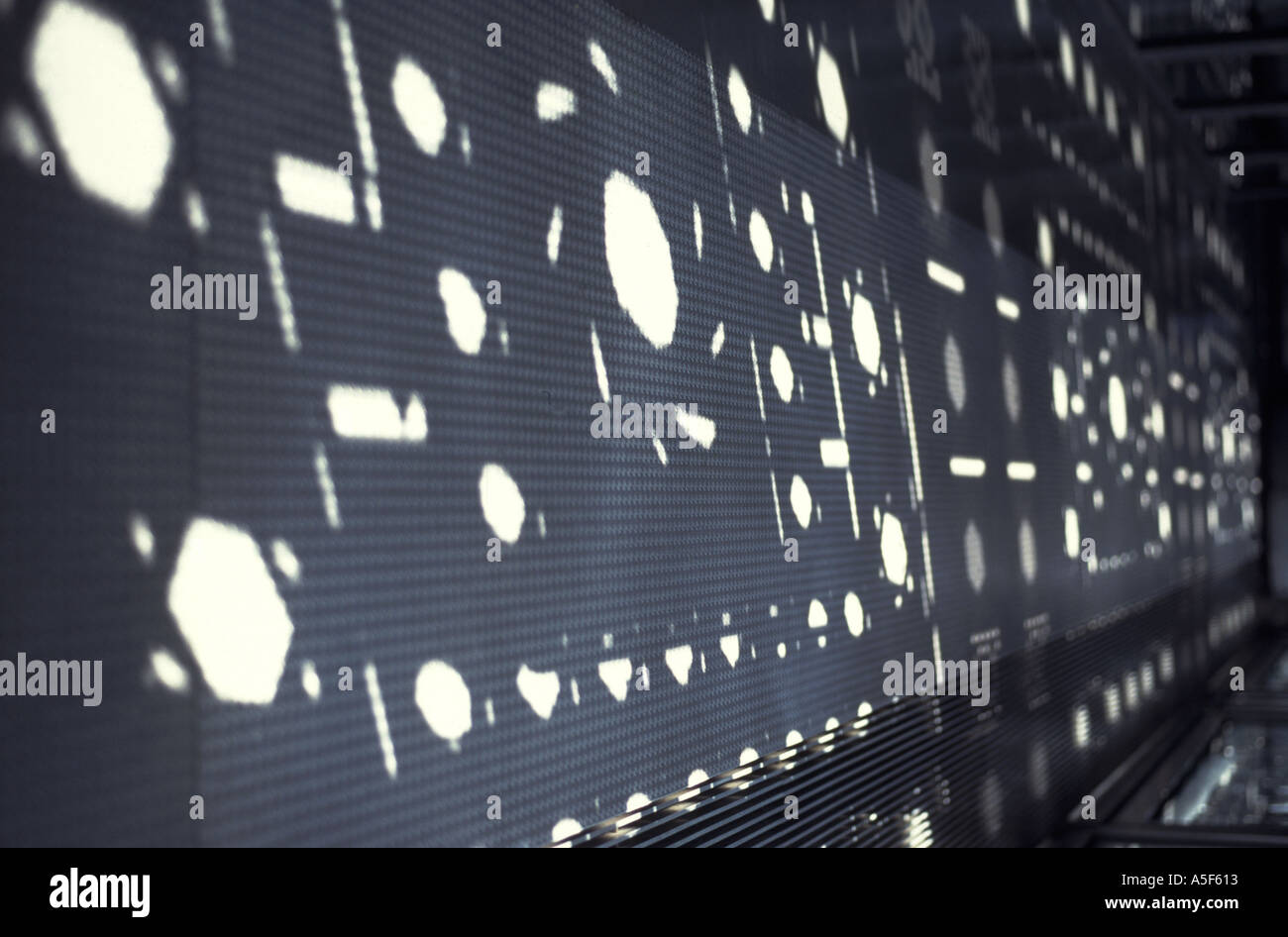 Patterns of light on wall Stock Photo - Alamy