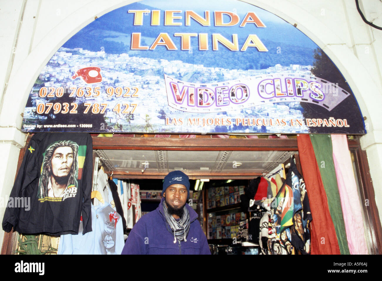 A Latin shop in Peckham London Stock Photo - Alamy