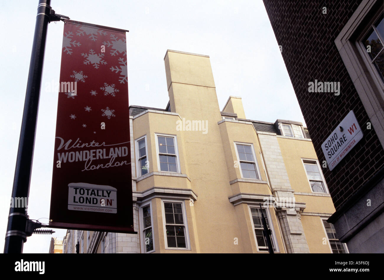 Soho Square W1 Soho London Stock Photo - Alamy