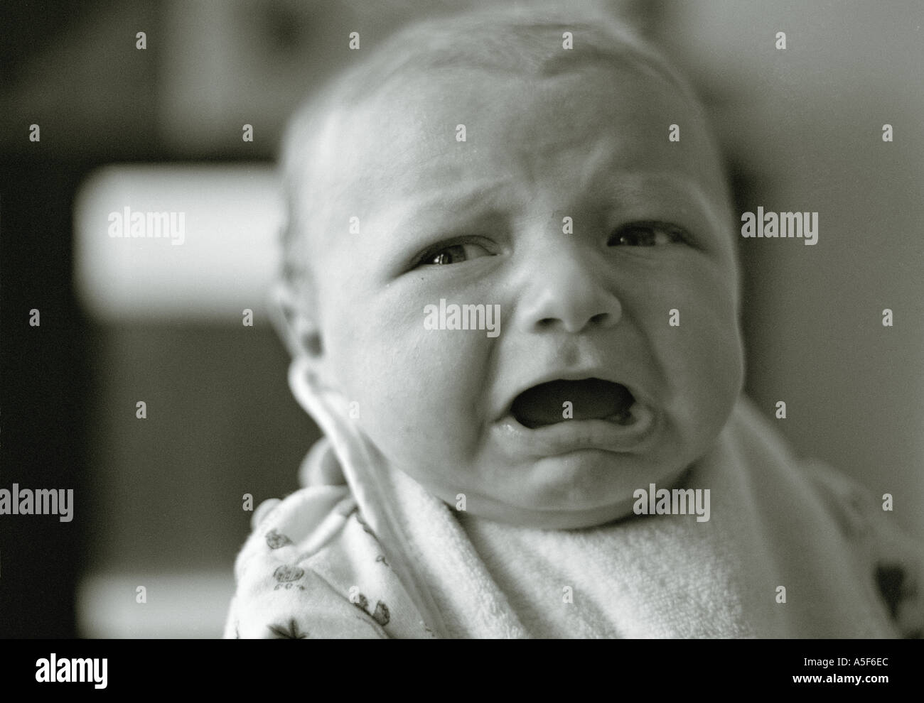 portrait of crying baby Stock Photo - Alamy