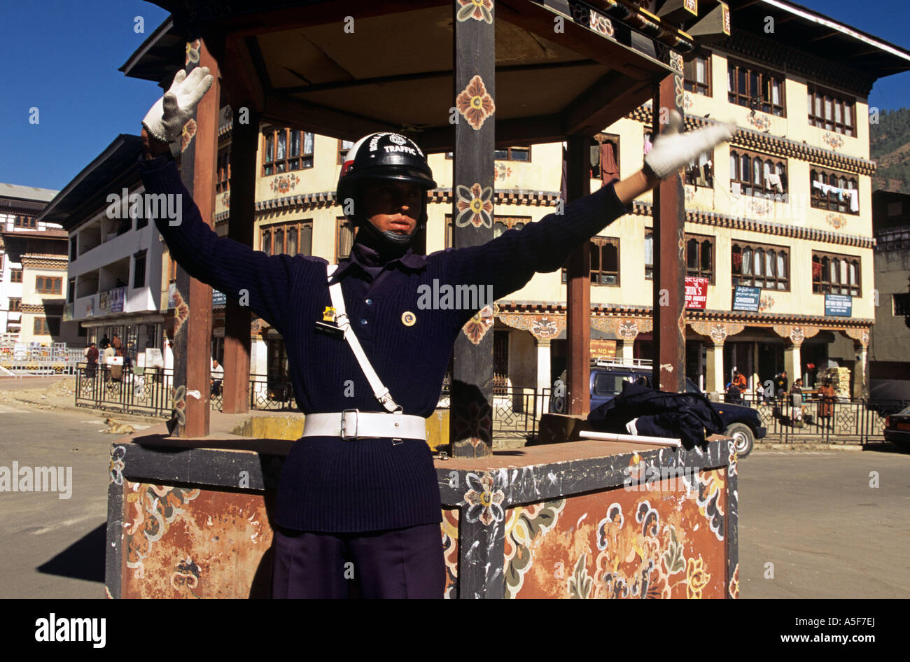 Bhutanese police hi-res stock photography and images - Alamy