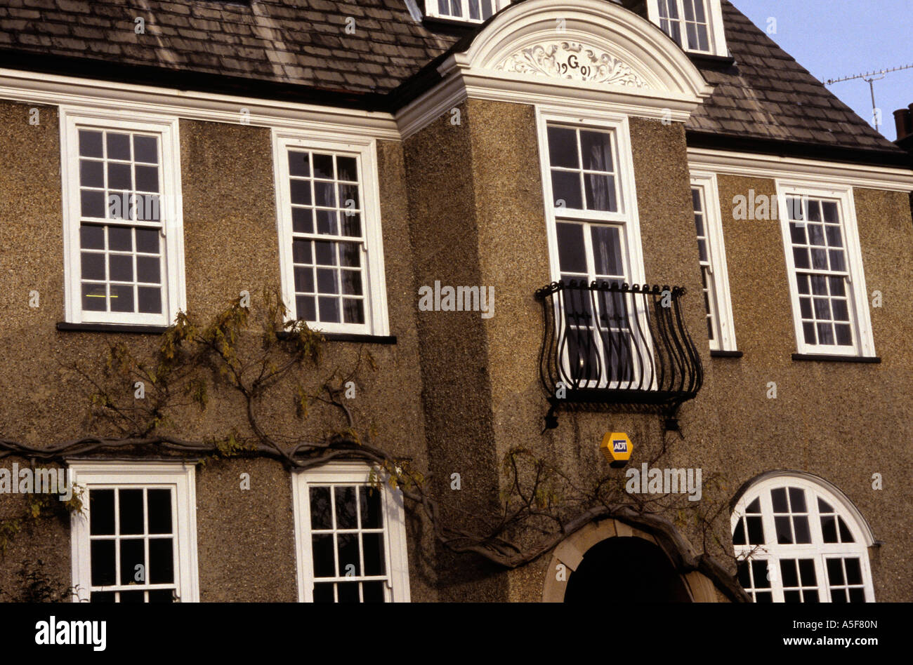 A facade of a building in Wimbledon London Stock Photo - Alamy