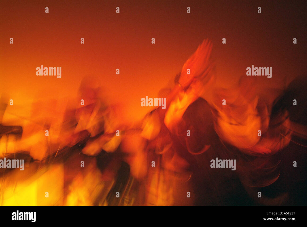 Party atmosphere people dancing hands hi-res stock photography and ...