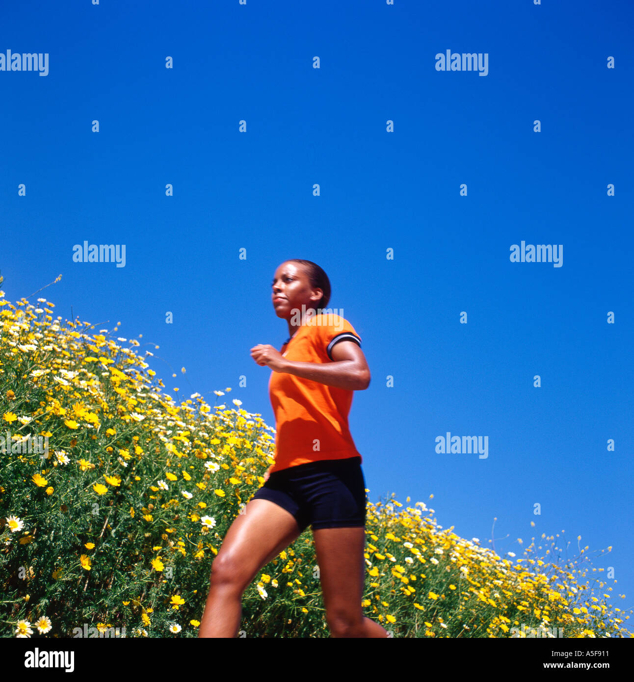 Woman hill legs hi-res stock photography and images - Alamy