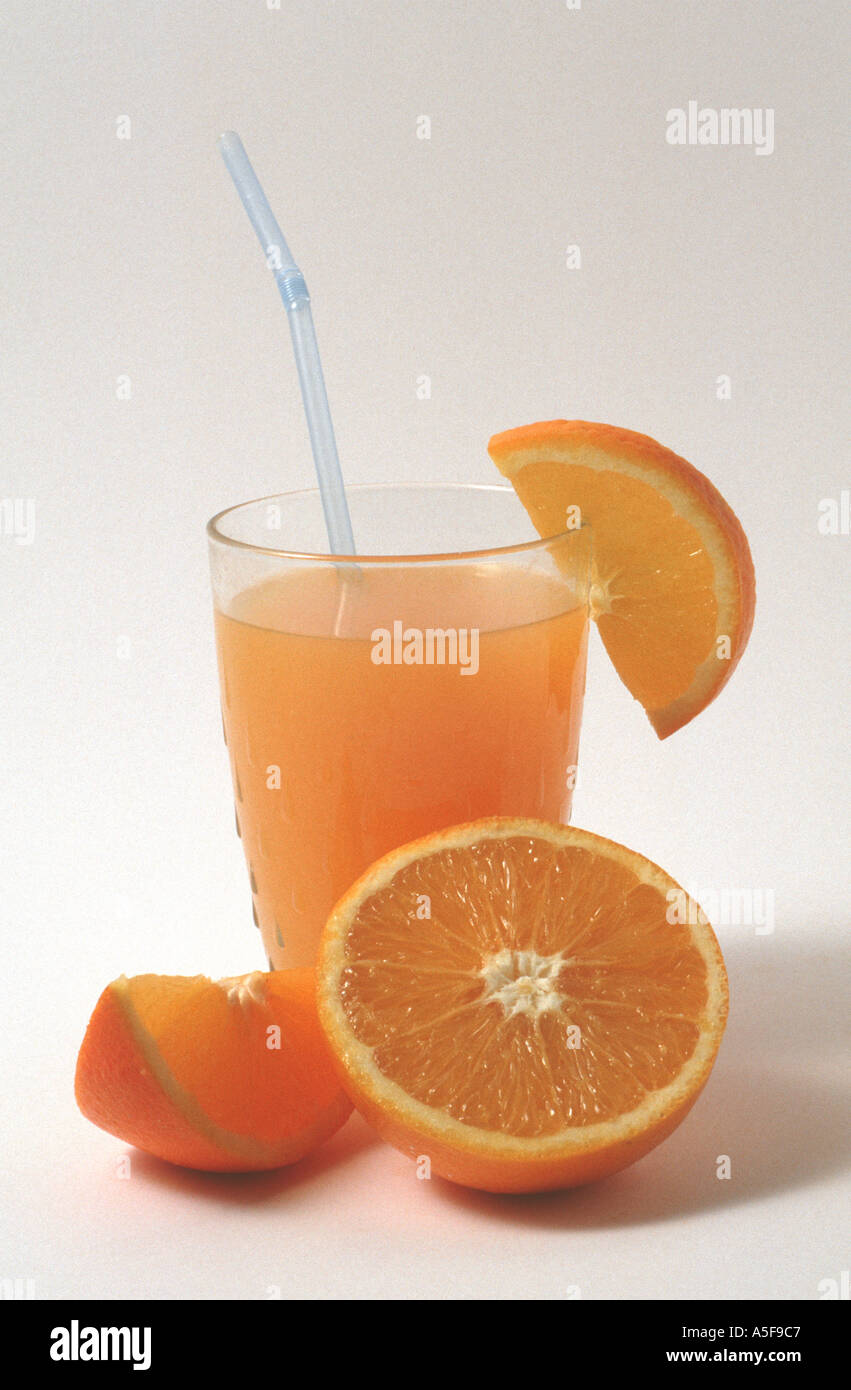 Vertical shot one orange Cut Out Stock Images & Pictures - Alamy