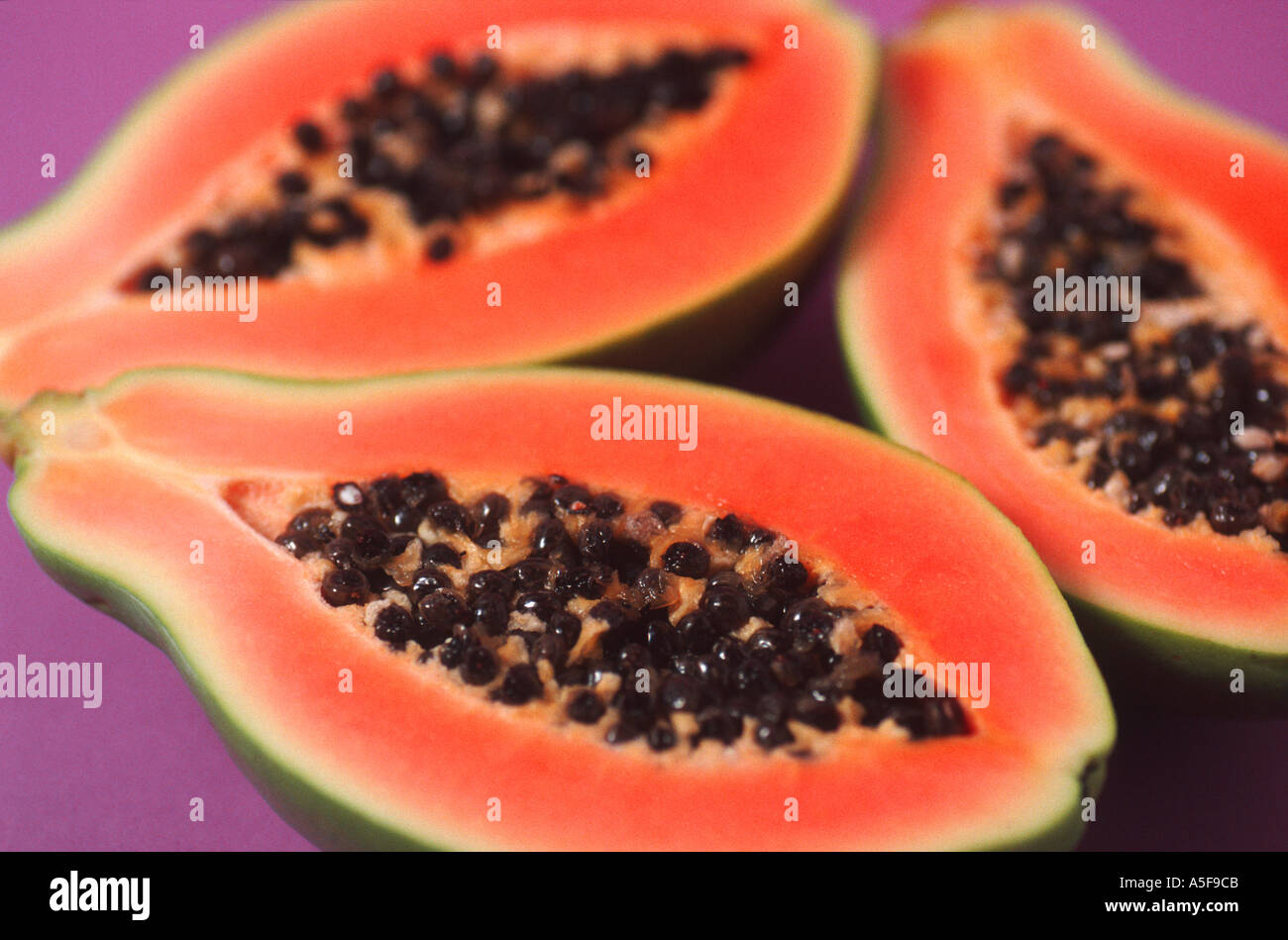 Three papayas hi-res stock photography and images - Alamy