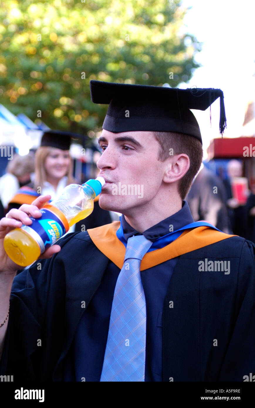 student at graduation ceremony Stock Photo - Alamy