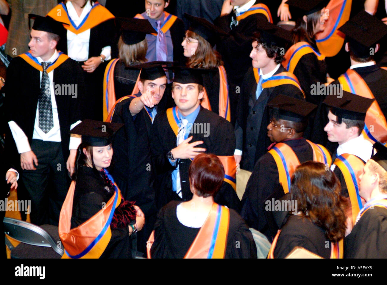 freshy graduated students Stock Photo - Alamy
