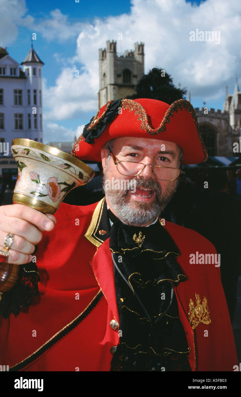 Cambridge town crier hi-res stock photography and images - Alamy