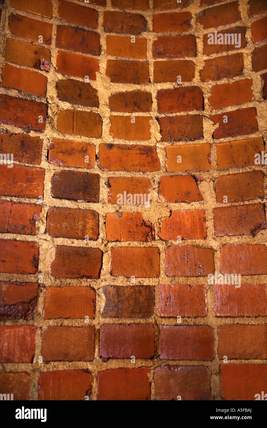 Curved brick wall Stock Photo - Alamy
