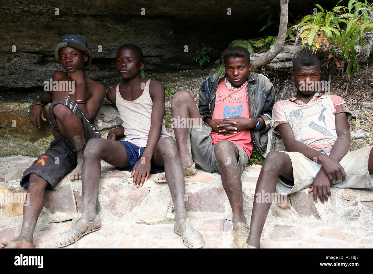 Madagascar, Isalo National Parc, Natural Pool, Piscine Naturelle, Young ...