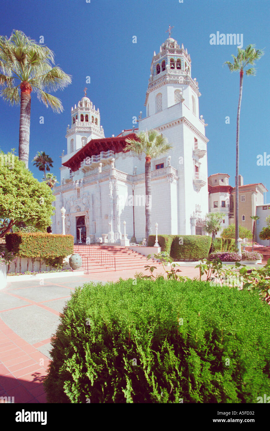 William Randolph Hearst castle Stock Photo - Alamy