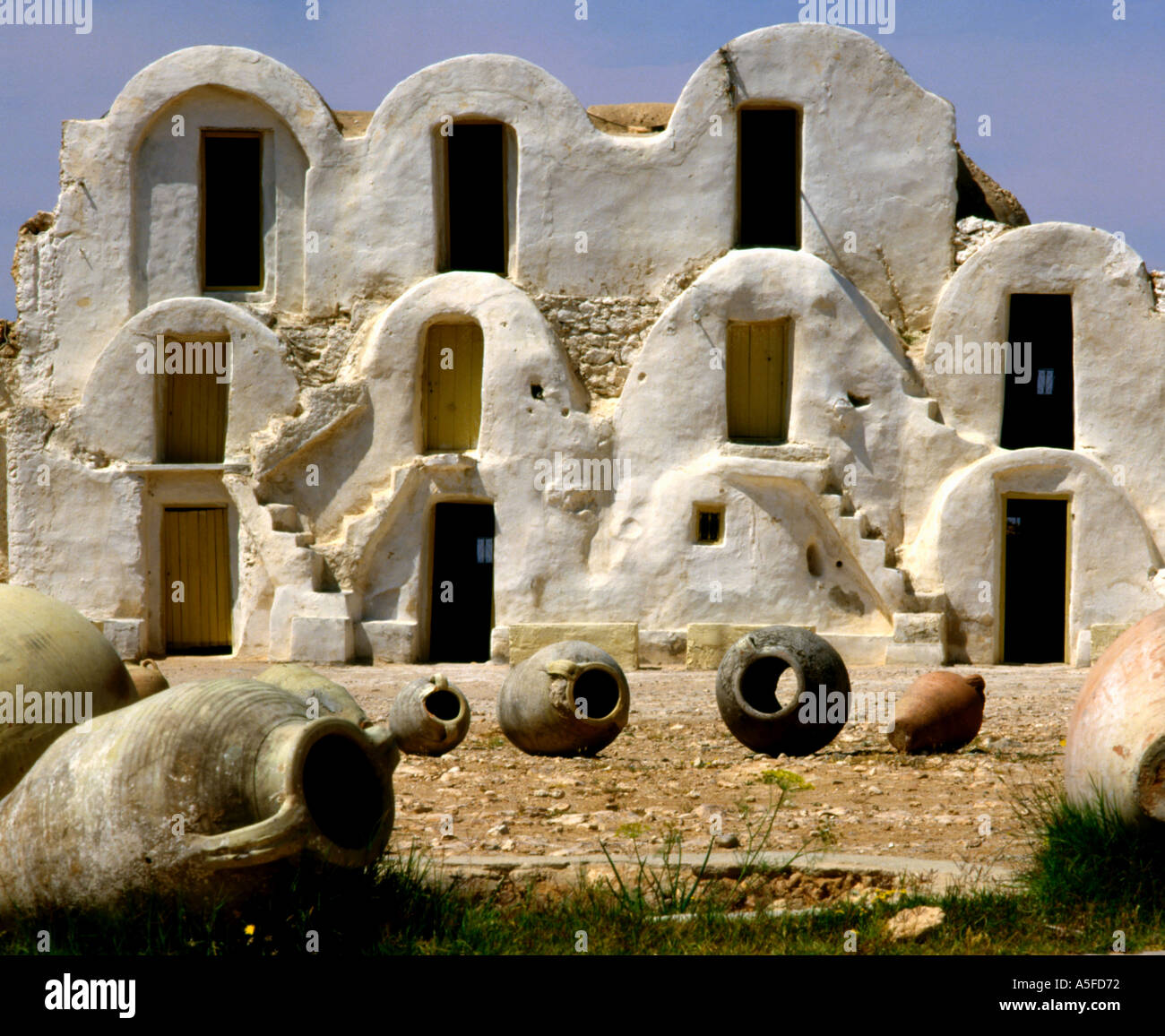 Tunisia Metameur Ghorfa Stock Photo - Alamy