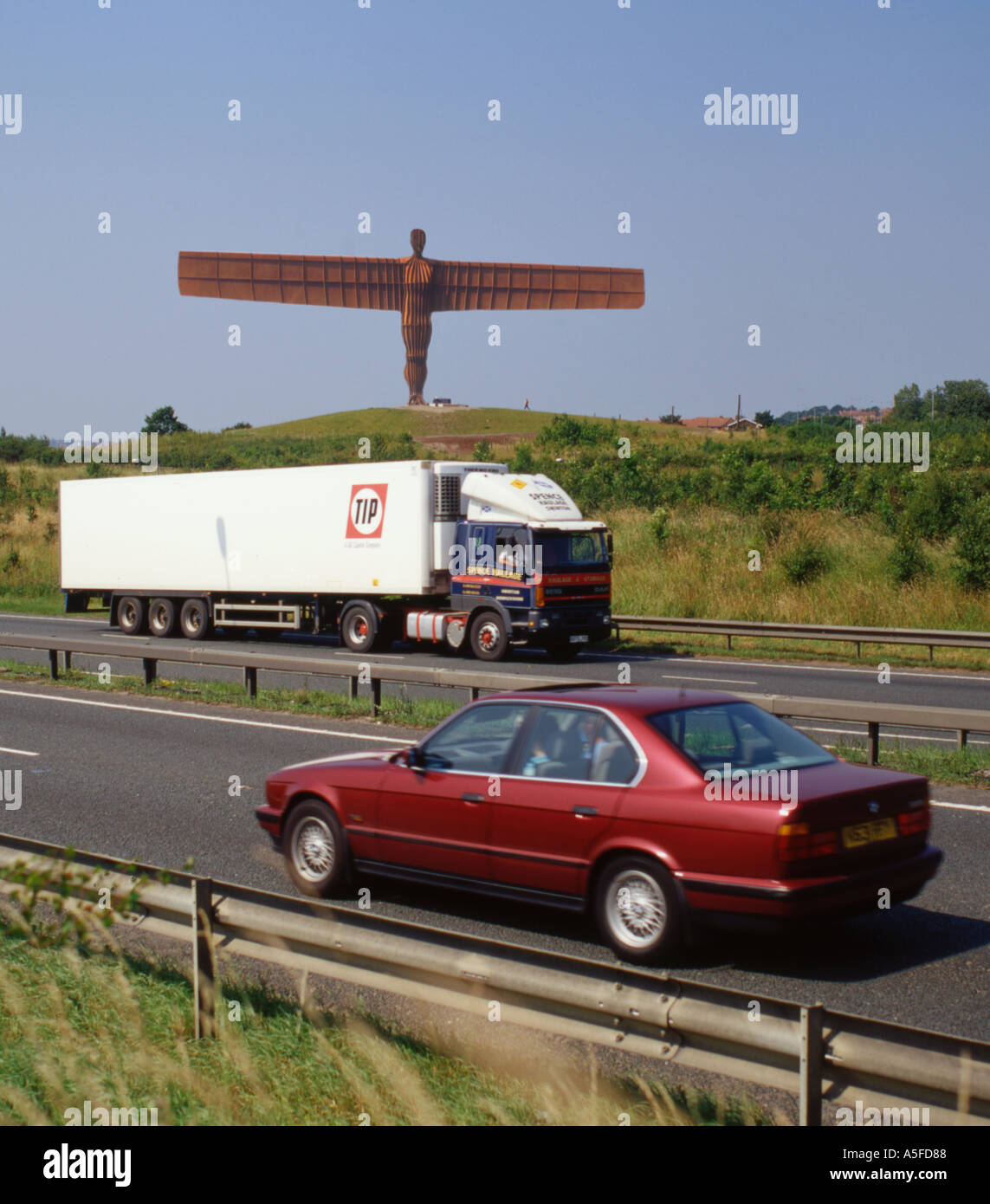 England Angel of the North Stock Photo - Alamy