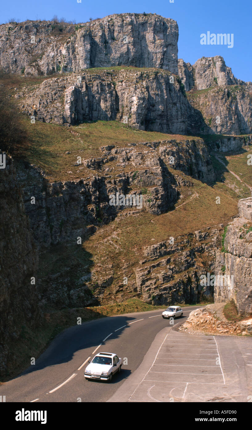 England Cheddar gorge Stock Photo - Alamy
