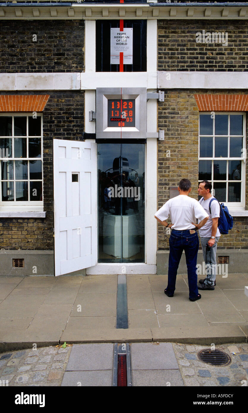 The Prime Meridian of the World in London England Stock Photo - Alamy