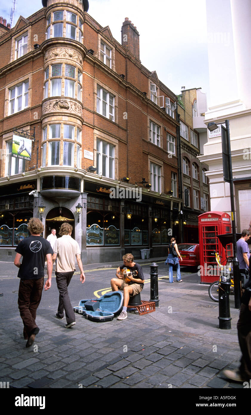 A street scene in London England Stock Photo - Alamy